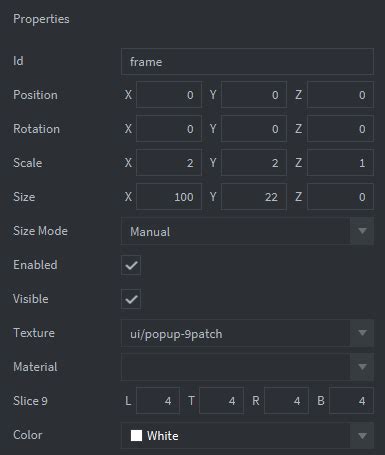 Solved How To Resize Texture After Resizing Box Node With Gui Set Size Questions Defold