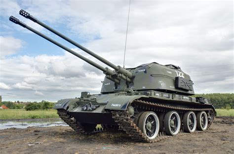 This Russian Tank Was Packing Anti Aircraft Turrets We Are The Mighty