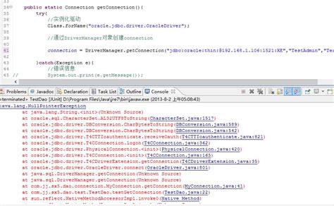 Jdbc连接数据库的connection对象为空的问题 Csdn社区