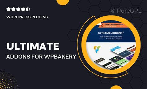 ultimate addons for wpbakery page builder