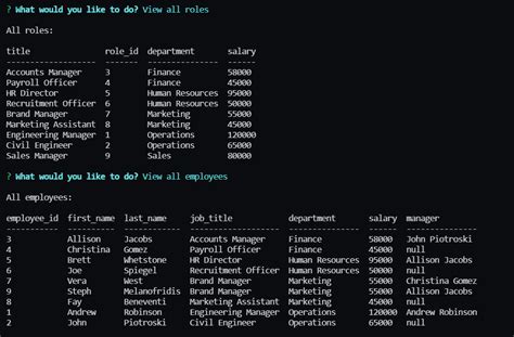 Github Stephmelanofridis Homework 12 Employee Tracker