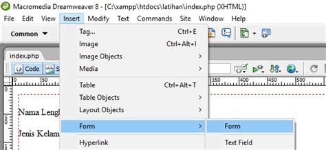 Belajar Pemrograman Php Dan Html Untuk Menyimpan Data Ke Database Mysql