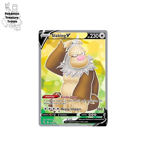 Pokemon Pokemon Go Slaking V Card Hobbies And Toys Toys And Games On