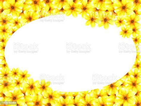 꽃 프레임입니다 수채화 추상 밝은 여름 노란색 꽃과 나뭇잎 흰색 배경에 격리된 개체 0명에 대한 스톡 벡터 아트 및 기타 이미지 0명 개화기 그래픽 프린트 Istock