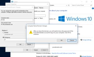 How To Unjoin Windows 10 From AD Domain