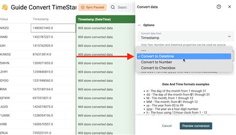 How To Convert A Csv Timestamp Column To Datetime Format Datablist