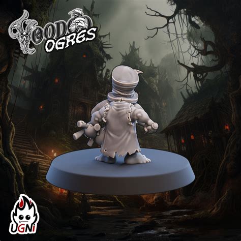 3d Printable Goblin 04 Voodoo Ogres Fantasy Football By Ugni Miniatures