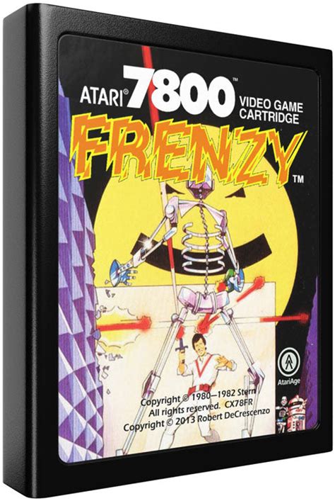 Frenzy Atari 7800 Atariage Store