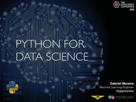 Python For Data Science Tdc 2015 Ppt