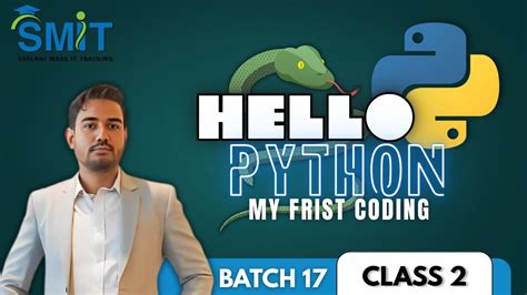 Hello Python My Frist Coding In Python Helloworld Python Coding Youtube