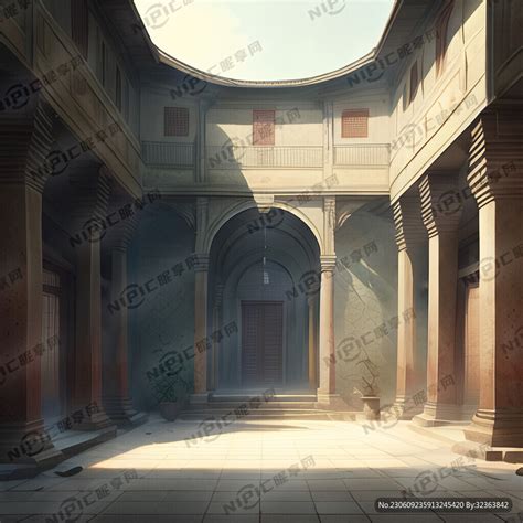 Ai创作图古代中医馆 门可罗雀 昵图网