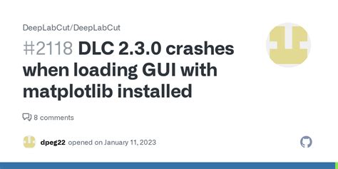 Dlc 230 Crashes When Loading Gui With Matplotlib Installed · Issue