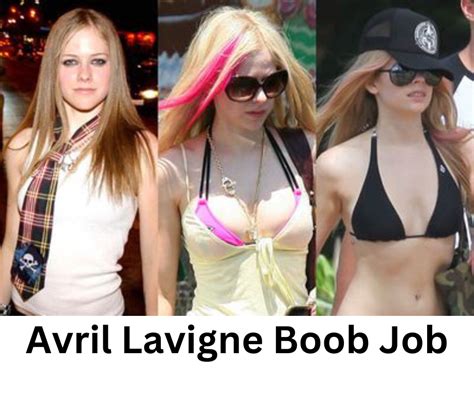 Avril Lavigne Boob Job Exploring The Pop Punk Princess S Beauty