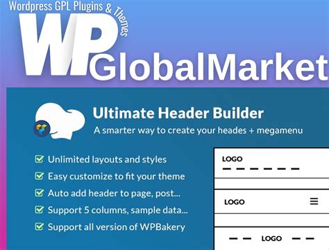 Ultimate Header Builder Addon Wpbakery Page Builder Formerly Visual