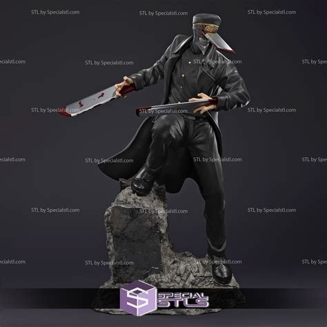 Katana Man Stl Files From Chainsaw Man Specialstl