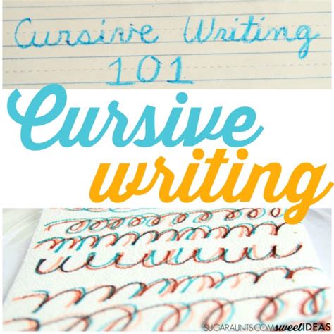 How To Teach Cursive Letters The OT Toolbox