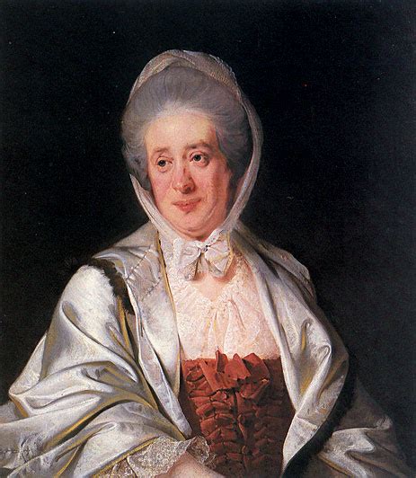 Portrait Of Mrs Samuel Crompton Wright Of Derby Painting
