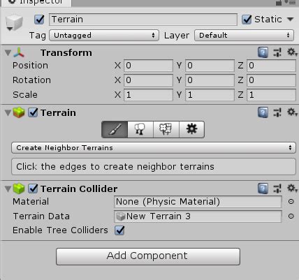 Unity没有地形高度编辑等选项 CSDN社区