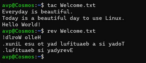 Unleash The Power Of Tac Command In Linux For Viewing Files I Have A