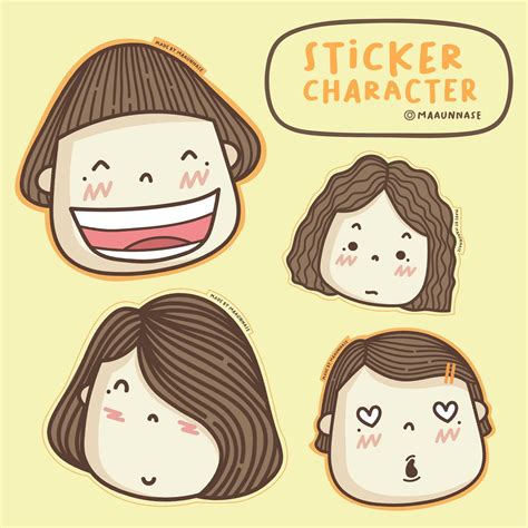 วาดรูปการ Maaunnase รับออกแบบโลโก้ วาดรูป ลายเส้นน่ารัก