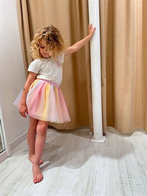 Gonna Arcobaleno In Tulle Con Gale Name It Scintille Store