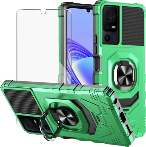 Pixfab For Tcl 505 Case Leather Wallet Phone Case Magnetic Book Flip Folio Cover [card Slots