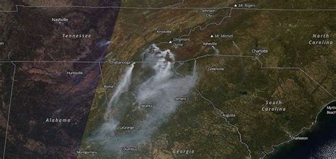 Smoke From Wildfires Impacts Georgia Wildfire Today