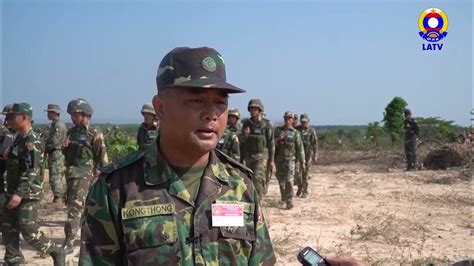 ກອງພັນໃຫ່ຍທະຫານຮາບຍານເກາະທີ່ 11 ໄດ້ຮັບບົດຮຽນ ຜົນສຳເລັດໃນການຊ້ອມຮົບ ຮ່ວມ ລາວ ຈີນ