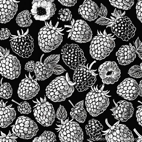 Raspberry Pattern Stable Diffusion Online