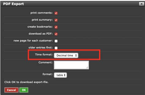Export Time In Decimal Format · Issue 1368 · Kimaikimai · Github