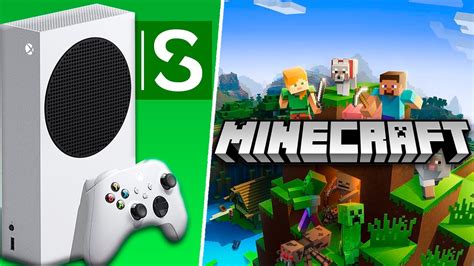 Minecraft на Xbox Series S / Геймплей 60 FPS - YouTube