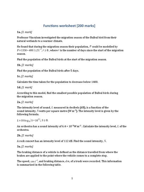 Functions Worksheet Pdf Function Mathematics Mathematics