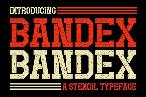 Bandex Font by maikofarazhatta · Creative Fabrica