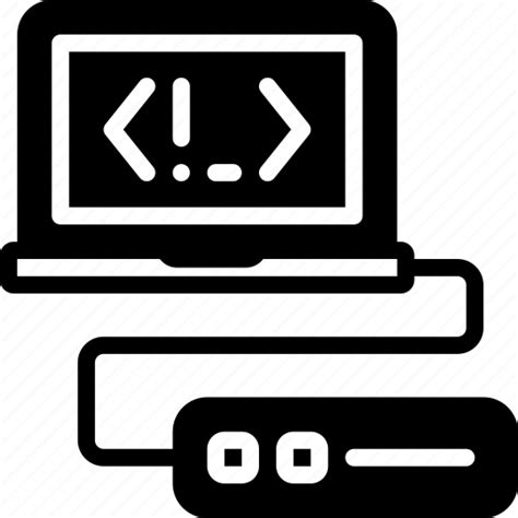 Code Coding Development Network Programming Transfer Icon