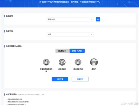 科大讯飞sdk调研 csdn博客
