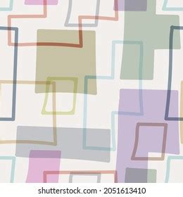 Seamless Geometric Pattern Abstract Shapes Texture Stock Vector Royalty Free