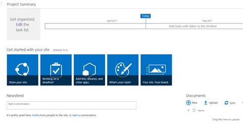 Sharepoint Online Timeline Disappears After I Add My First Task Project Summary WP