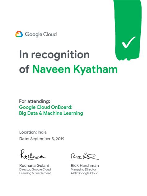 Gcp Certificate Pdf