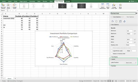 How To Create A Radar Chart In Excel Downloadable Template