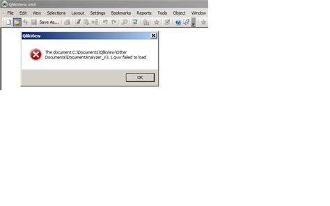 Solved Document Analyzer V31 Fails To Load Qlik Community 1212593