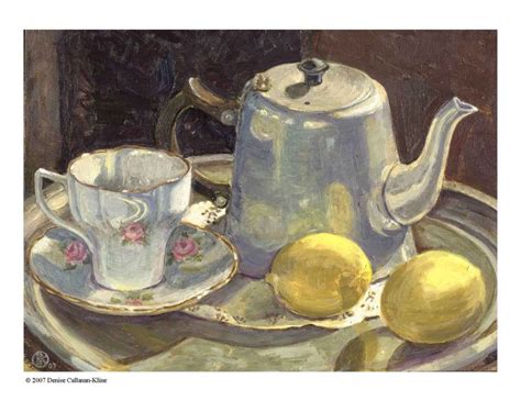 Still Life With Irish Teapot