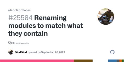 renaming modules to match what they contain · issue 25584 · idaholab