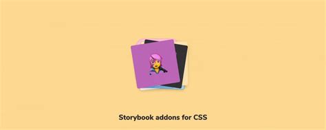 Storybook Addons For Css Rangular2