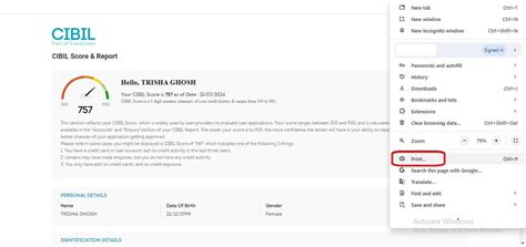 How To Save Cibil Free Report Naskar Financial Services