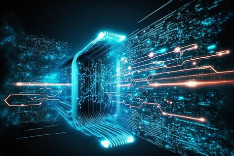 Premium Ai Image Abstract Lines And Dots Connect Background Illustration Generative Ai