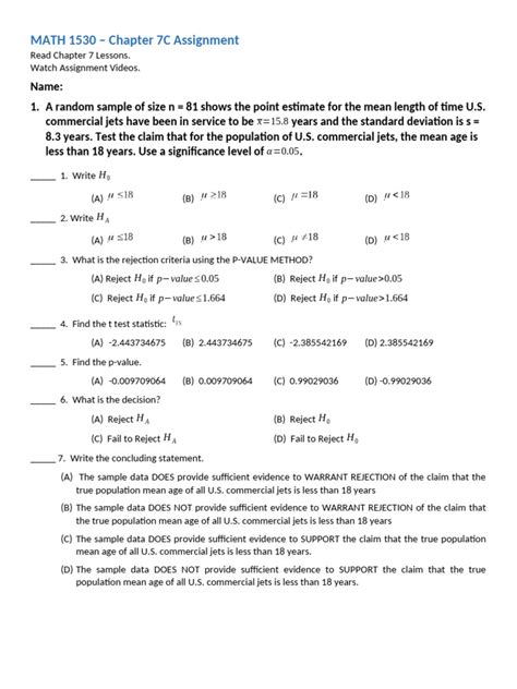 Chapter 7c Assignment Pdf