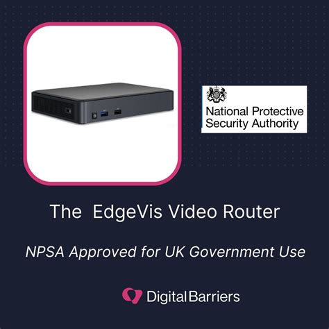 Digital Barriers On Linkedin Edgevis Video Router Stream Over Cellular Digital Barriers