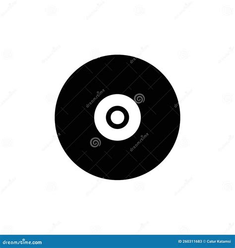 Disk Icon Logo Vector Design Stock Illustration Illustration Of Sign Technology 260311683