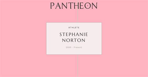 Stephanie Norton Biography | Pantheon