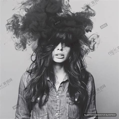 Ai创作图烟雾装饰画 烟雾晕染笔触 墙纸烟雾晕染 唯美抽象画水彩画女人 笔触烟雾墨韵梦幻墨迹 视觉冲击力广告装饰画 焦躁装饰画 女性插画绘画时尚彩绘 美女创意海报 烟墨装饰画 创意海报水墨写意